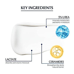 Eucerin Replenishing Skin Relief Face Cream (with 5% Urea) (50ml, Dermatalogical Skincare, Fragrance Free) by Eucerin