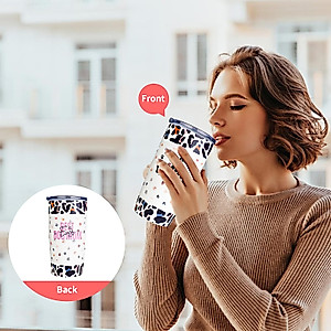 ONEHAUS Dog Mom Gifts For Women - Dog Mom Tumbler Gifts - 20oz Dog Lovers Gifts, Stainless Steel Insulated Tumblers Coffee Travel Mug Cup with Lid Mothers Day Birthday Gift For Dogs Lover-1 Pack