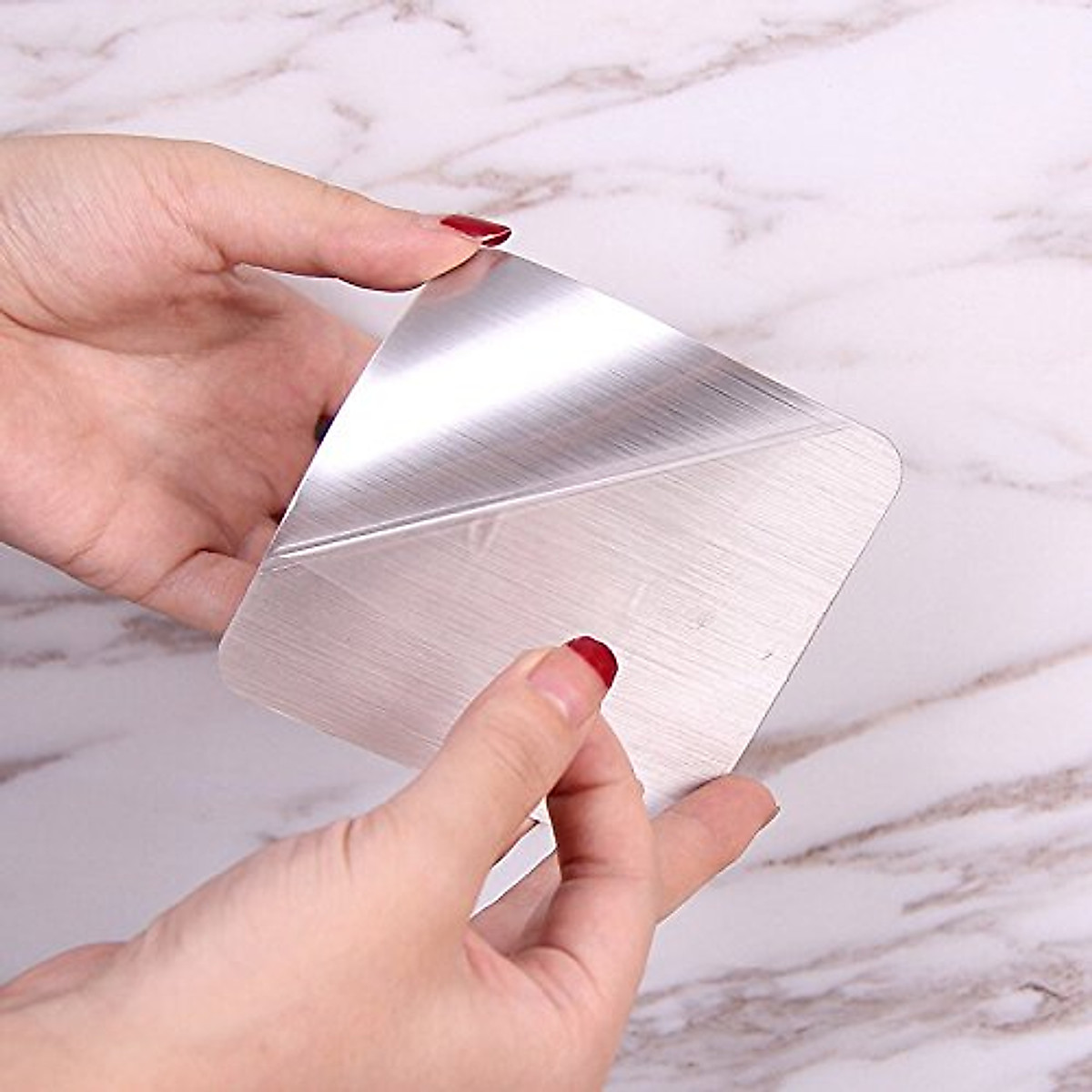 Aluminum Adhesive Rack Storage Space Rack No Drilling No Nailing Bathroom Shelf Organizer