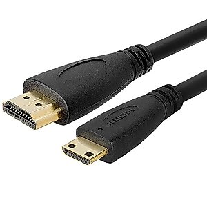 Marg 1080P HDMI A/V HD TV Video Cable Cord for Canon Powershot SX620 HS Camera