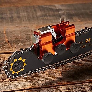 Chainsaw Chain Sharpening Jig - Chainsaw Sharpener Kit, Deluxe Chainsaw Sharpening, Suitable for All Kinds of Chain Saws and Electric Saws, for Lumberjack & Garden Worker