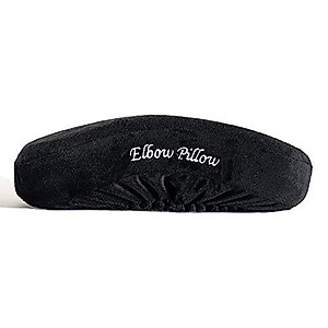 Elbow Pillow --- Jumbo Memory Foam Arm Rest Office Chair Arm Computer Pads - Universal Cushion Covers for Armrest and Elbow Relief (2 Pad Set)