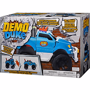 Demo Duke, Crashing and Transforming Vehicle with Over 100 Sounds and Phrases, for Kids Aged 4 and Up