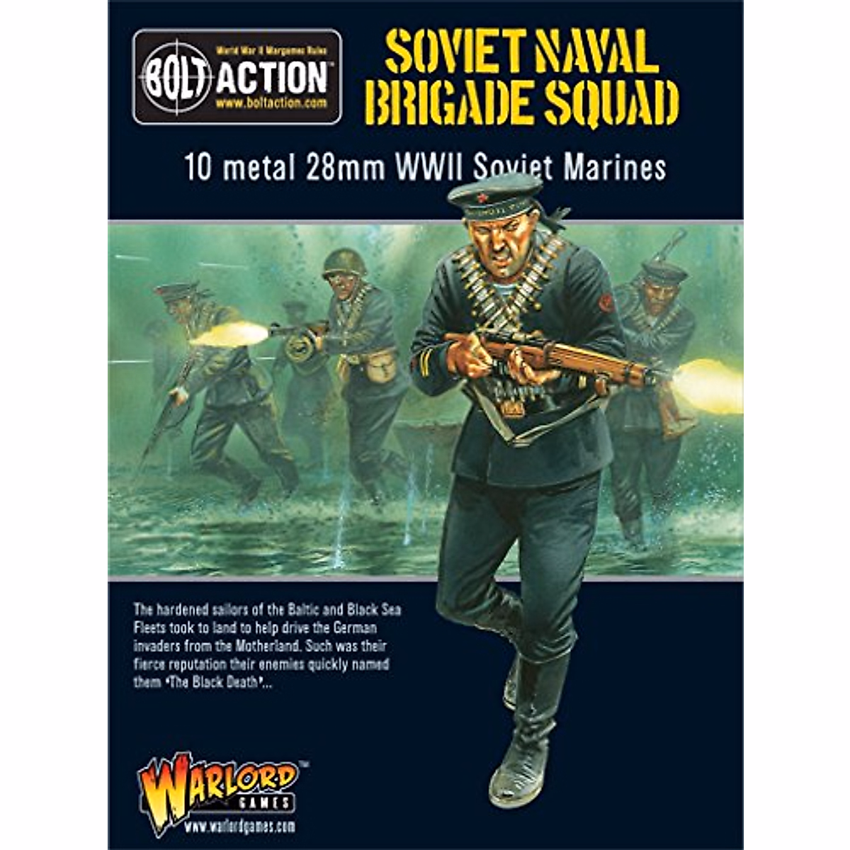 Bolt Action Soviet Naval Brigade, 28mm Wargaming Miniatures