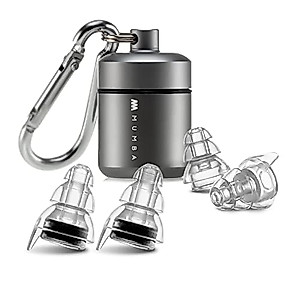 High Fidelity Concert Earplugs, Reusable Musicians Ear Plugs, 24dB Advanced Filter Technology Ear Protection
