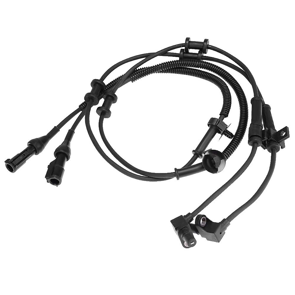 Front Left & Right ABS Wheel Speed Sensor Replacement for Ford Excursion 2000-2005 F-250 F-350 F-450 F-550 Super Duty 1999-2004 F650 F750 F800 Replace# ALS197 5S6024 SU7557 BRAB68 F81Z2C204BA (2Pcs)
