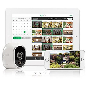 Arlo - Wireless Home Security Camera System with Motion Detection | Night vision, Indoor/Outdoor, HD Video, Wall Mount | Cloud Storage Included | 5 camera kit (VMS3530)