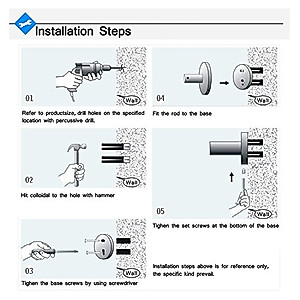 Nokozan Brass Bathroom Square Shower Caddy Bathroom Shower Storage Rack Shelf Organiser Basket Wall Mount, Bronze