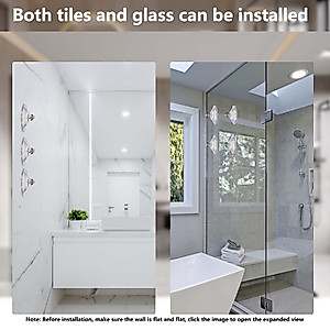 AccEncyc 6 Pcs Strong Thickened Sucker Suction Cup Clear PVC Sucker Pads with M6 x 14 Thread Screw Extra Strong Adhesive Glass Suction Holder