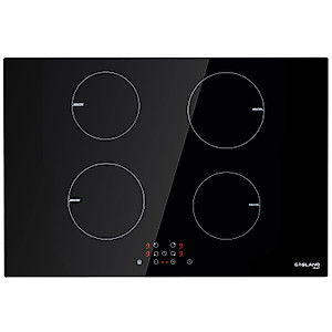 GASLAND Chef Induction Cooktop 30 Inch, Built-in Electric Cooktop 4 Burners Electric Stove Top, Sensor Control Induction Hob with Child Safety Lock and Timer 240V