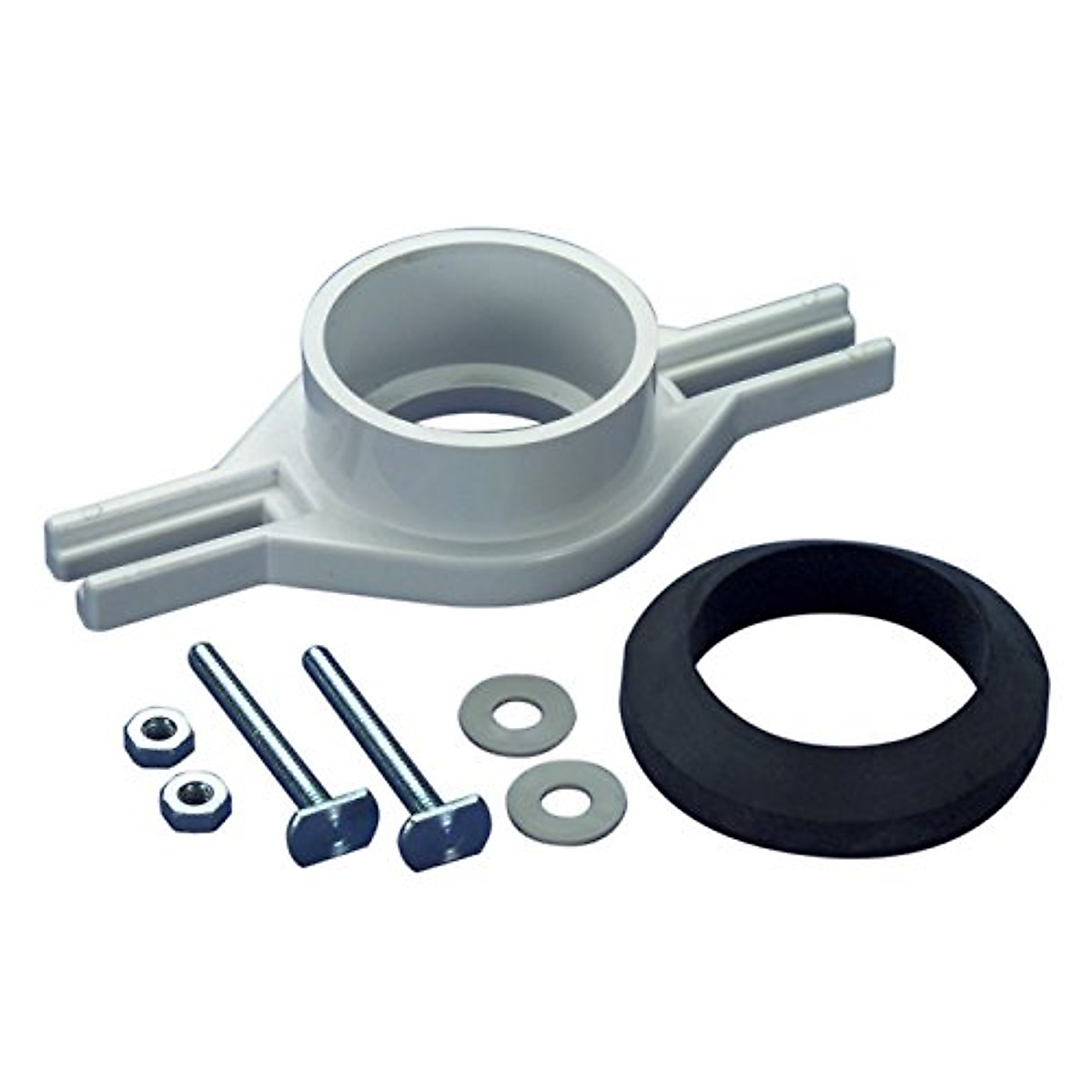 Zurn UF2971 PVC Spigot Fit Urinal Flange Kit, 4" - 7"
