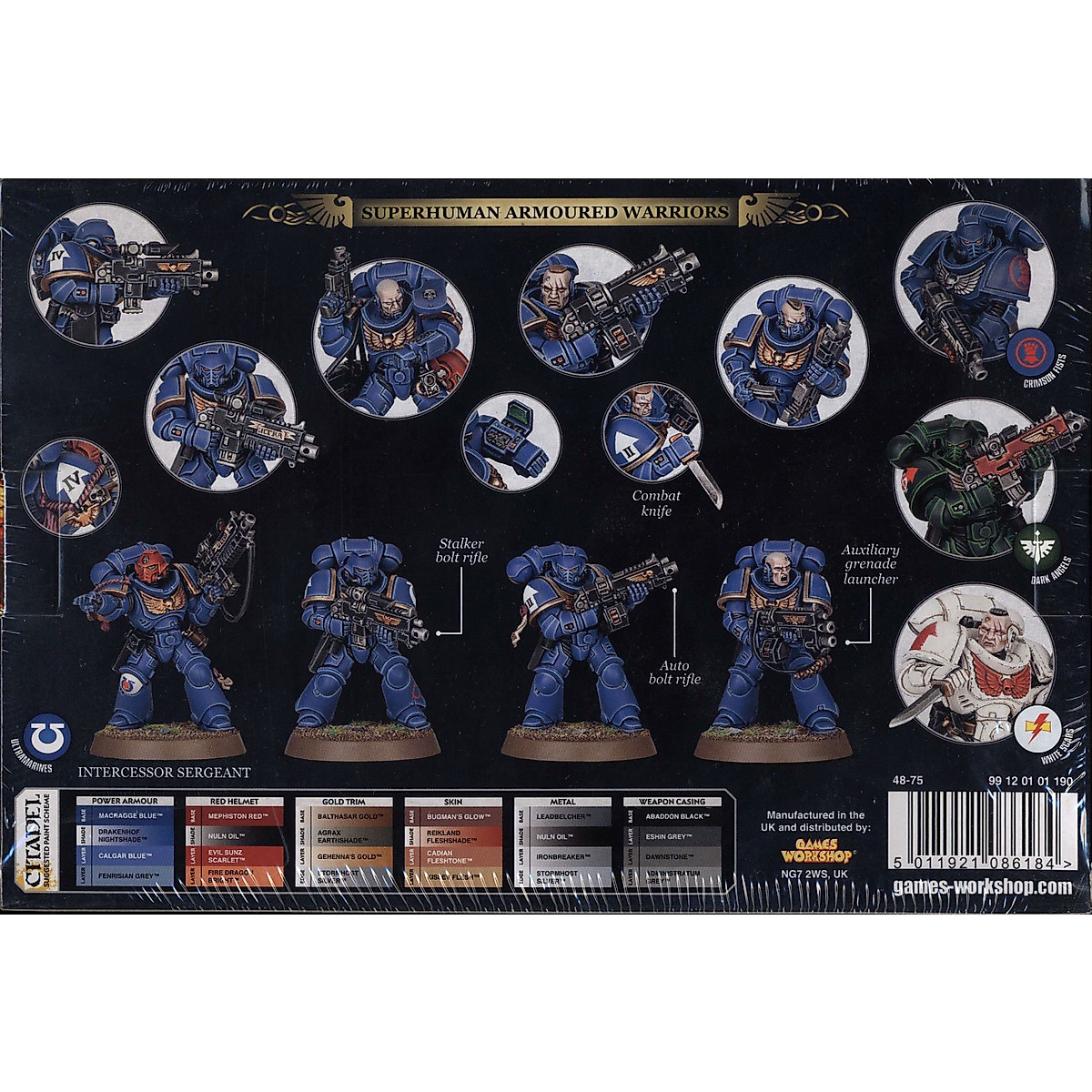 Games Workshop 99120101190" Space Marines Primaris Intercessors Plastic Kit