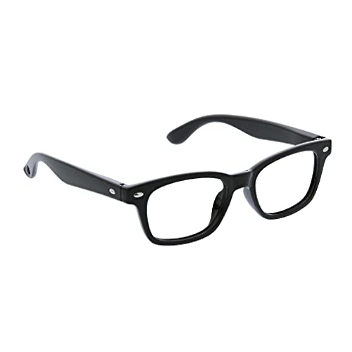 Peepers by PeeperSpecs Clark Blue Light Blocking Reading Glasses, Black +2.00