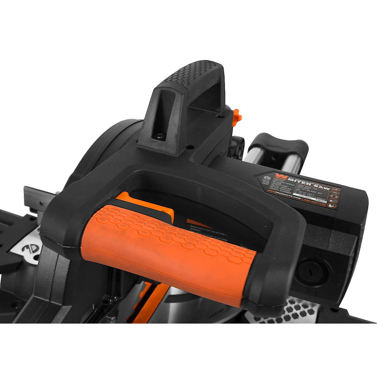 WEN MM1011T 15-Amp 10-Inch Single Bevel Compact Sliding Compound Miter Saw with Laser, Black