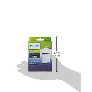 Philips Saeco AquaClean Filter Single Unit, CA6903/10, White, One Size