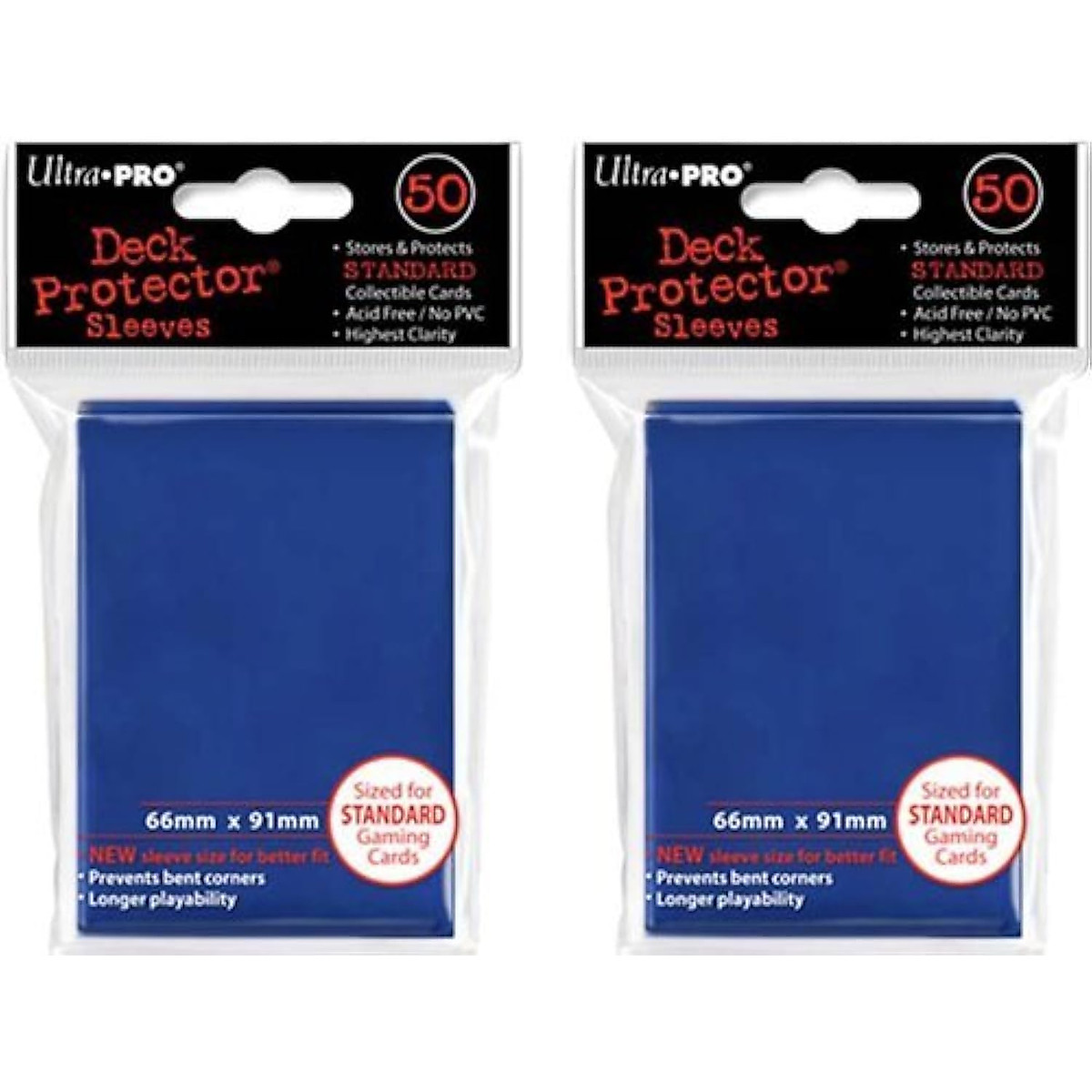 (100x) Ultra PRO Blue Deck Protectors Sleeves Standard MTG Colors