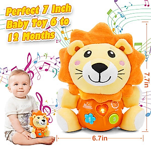 daboot Musical Baby Toys, Cute Fox Baby Newborn Toys for Toddlers Babies 0 3 6 9 12 Month, Infants Baby Toy for Girls and Boys Best Gift