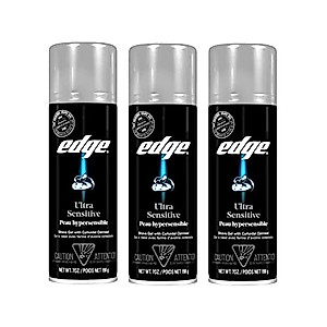 Ultra Sensitive Shave Gel Men Shave Gel by Edge, 7 Ounce ( Pack Of 3 )