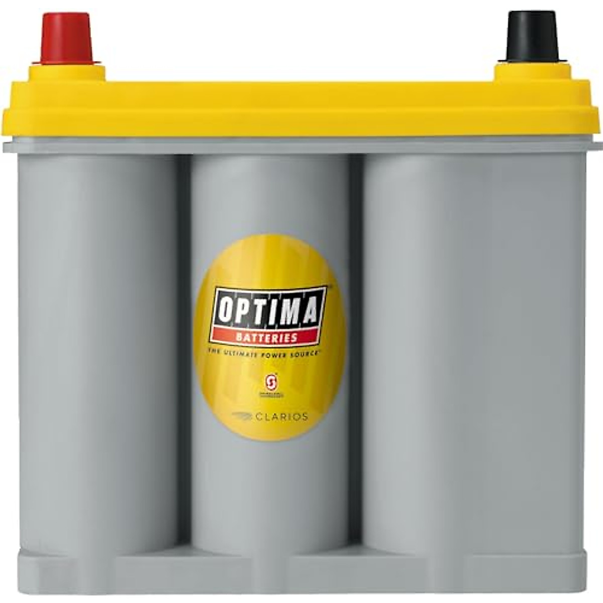 OPTIMA Batteries High Performance D51 YellowTop Dual Purpose Sealed AGM Car, Truck and SUV Battery, 450 CCA, Maintenance Free, Versitile Mounting