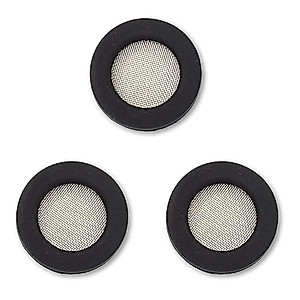 Olivia tree Black 3 pcs Silicone Washer Silicone Filter Gasket for Shower Head Water tap Faucet