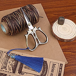 SHWAKK Squirrel Shaped Scissors 4.44 Inch Silver Embroidery Scissors Stainless Steel Sewing Scissor DIY Tools Dressmaker Shears Scissors for Embroidery, Craft, Needlework, Tailoring