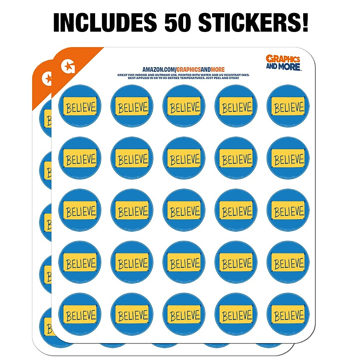 Ted Lasso Believe 1" Planner Calendar Scrapbooking Crafting Clear Stickers