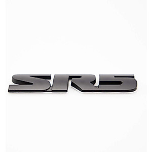 2Pcs SR5 Emblem Trunk Back Decal Sticker Badge for Tacoma Tundra (Matte Black)