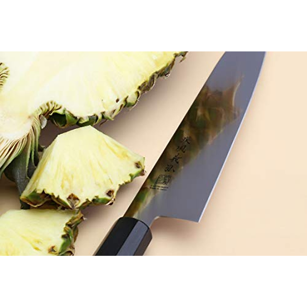 Yoshihiro Ice Hardened Stainless Steel Japanese Chef Knife Set (Gyuto (210mm) & Petty (150mm))