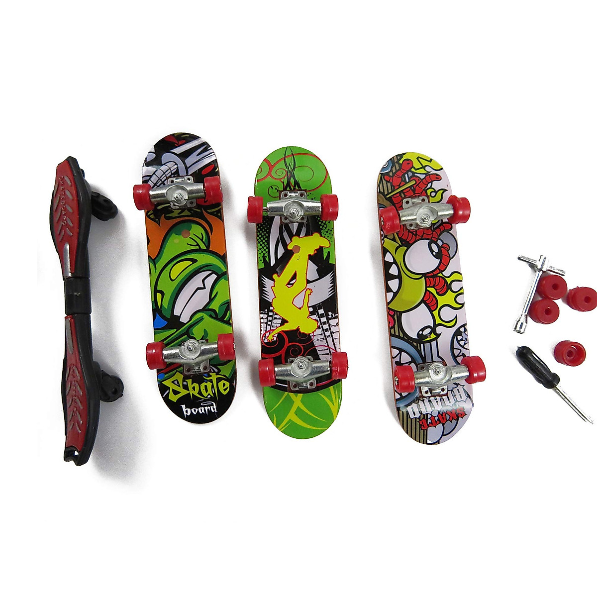 Remeehi Party Favors Educational Finger Toy Mini Finger Sports Skateboards/Bikes/Swing Board with Endoluminal Metallic Stents(send components and parts)