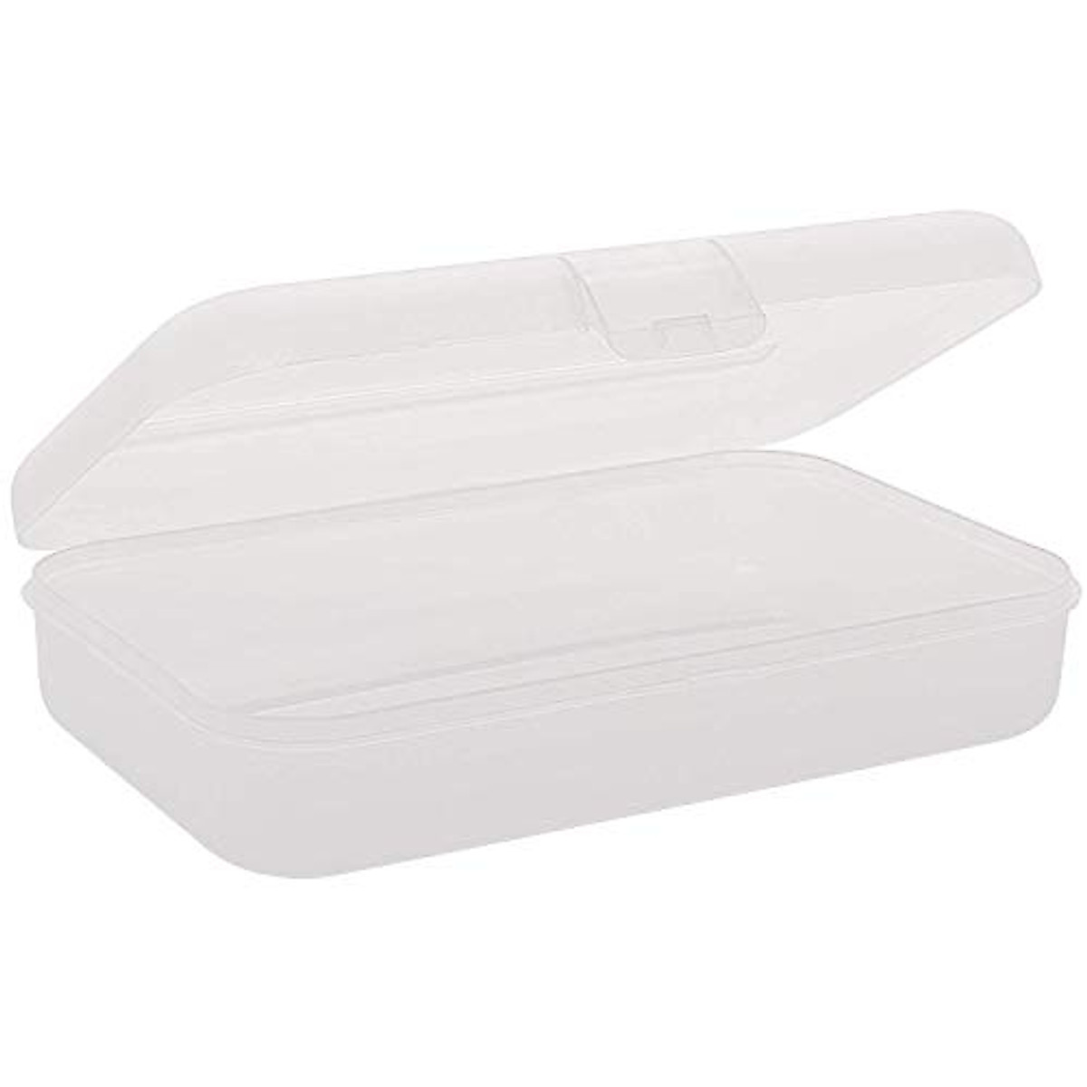 1InTheOffice Pencil Box, Translucent Clear (6 Pack)