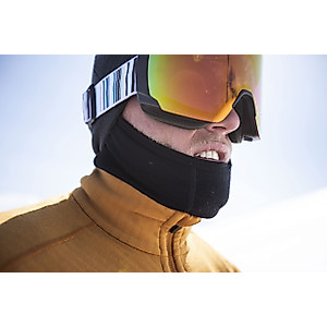 Icebreaker Unisex Merino Oasis Balaclava for Men & Women - Black - One Size