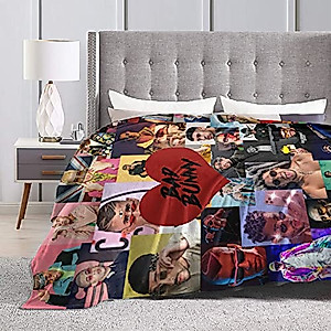 Blanket Super Soft All Season Blankets Lightweight Warm Cozy Throw Blanket for Bedroom Couch Sofa Blankets Adults Teens