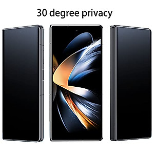FYDIKHN 2 Pieces Anti-Spy Anti-Glare Inner Screen Protector Designed for Samsung Galaxy Z Fold 4 5G 2022 Privacy Screen Protector Matte Soft Anti-Scratch Film Anti-Peeping Full Glue