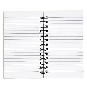 12 Pack Small Spiral Bound Pocket Sized Notebook with Lined Pages, 50 Sheets Each, 3 Designs (3x5 In)