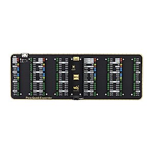 Waveshare 4xPorts Quad GPIO Expander Supports USB External Power Supply for Raspberry Pi Pico Series Motherboard
