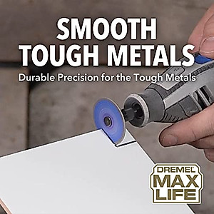 Dremel Max Life EZ545HP 1-12" (38.1mm) High Performance Diamond Wheel , Blue