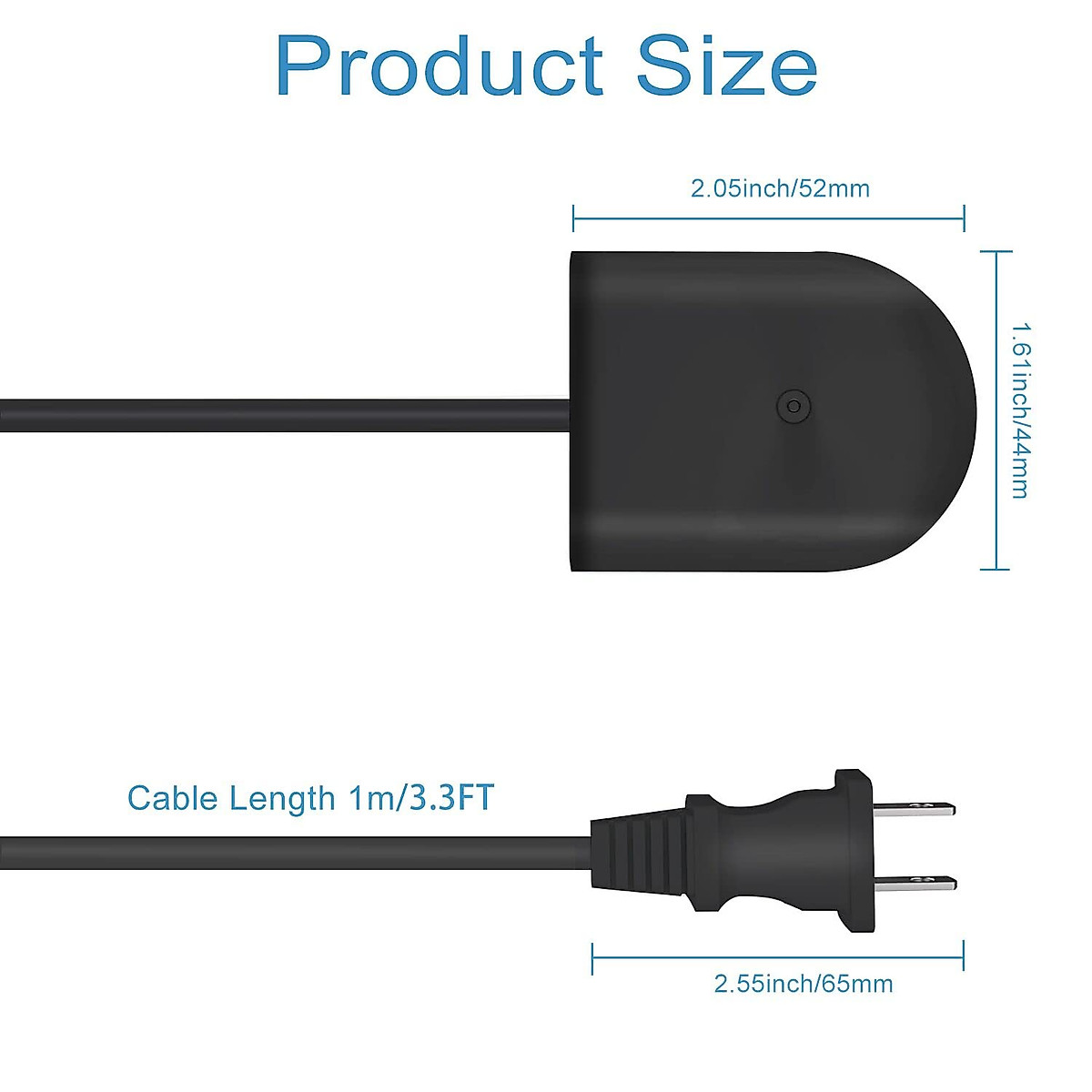 Replacement Charger Base Fit for Philips Sonicare Electric Toothbrush HX6100, Travel Charger Fit for Philips Sonicare HX3000 / HX6000 / HX8000 / HX9000 Series