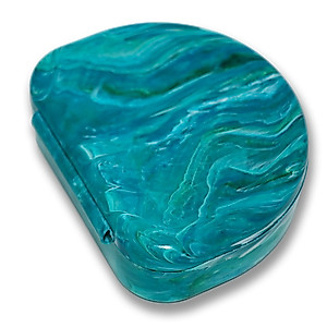 QUIST (TM) Orthodontic Retainer Case (Turquoise)