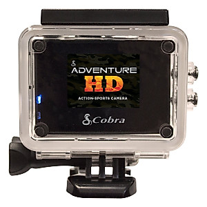 Cobra Electronics Adventure HD 5200 Sports & Action Video Camera, Black