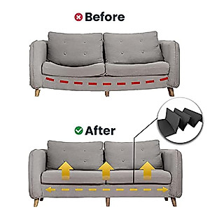NRlinX™ Sofa Cushion Support Board Extra Long Dimension Prevent Sagging Sofa & Posture Support & Cushion Seat & Adjustable/Foldable Sofa Support Boards (67X20X0.3 in) Approved for Long Sofa