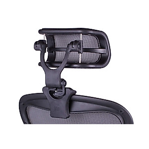 Engineered Now The Original Headrest for The Herman Miller Aeron Chair (H4 for Remastered, Graphite)