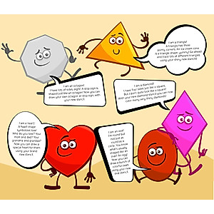 Karty Shape Stencil Set for Kids - 10 Piece Set - Colorful Drawing Template Kit - Fun Arts and Crafts Supplies, Gift Idea for Boys and Girls, Learning Tool for Toddlers and Preschooler