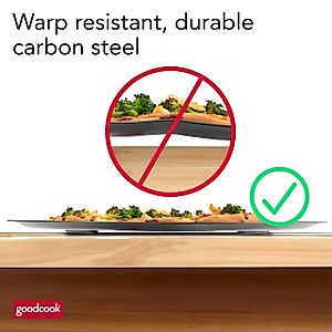 GoodCook AirPerfect 15.75" Insulated Nonstick Carbon Steel Pizza Pan with Holes