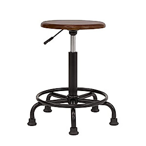 Studio Designs 13307 Retro Stool, Rustic Oak