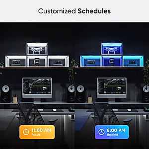 FANTAQI Smart LED Shoe Boxes Sneaker Display Case, Stackable Shoe Storage Organizers, Collection Crate, Figures & Collectibles Showcase (4-Pack Starter Kit)