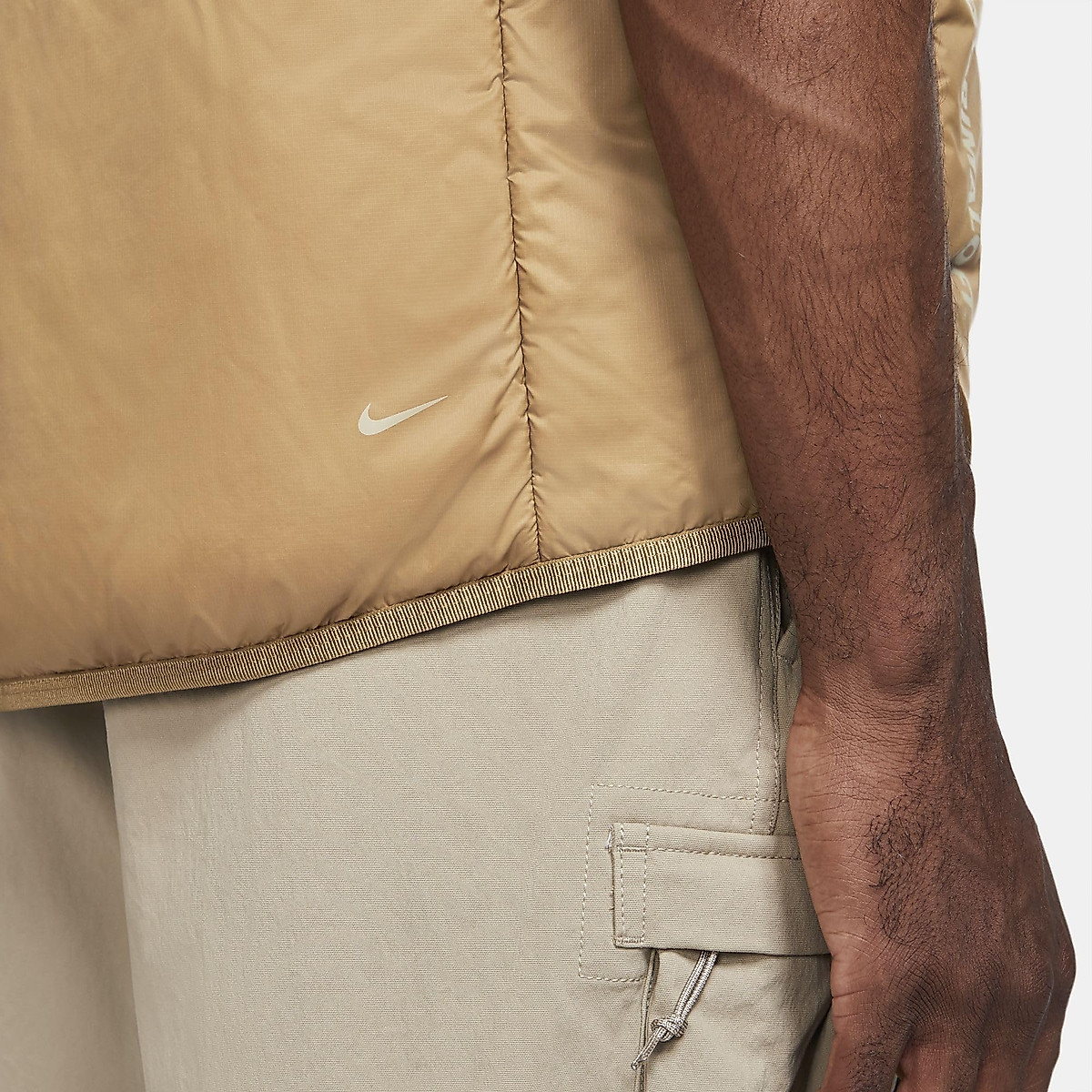 Nike ACG Rope De Dope Men's Vest (Small, Golden Beige)