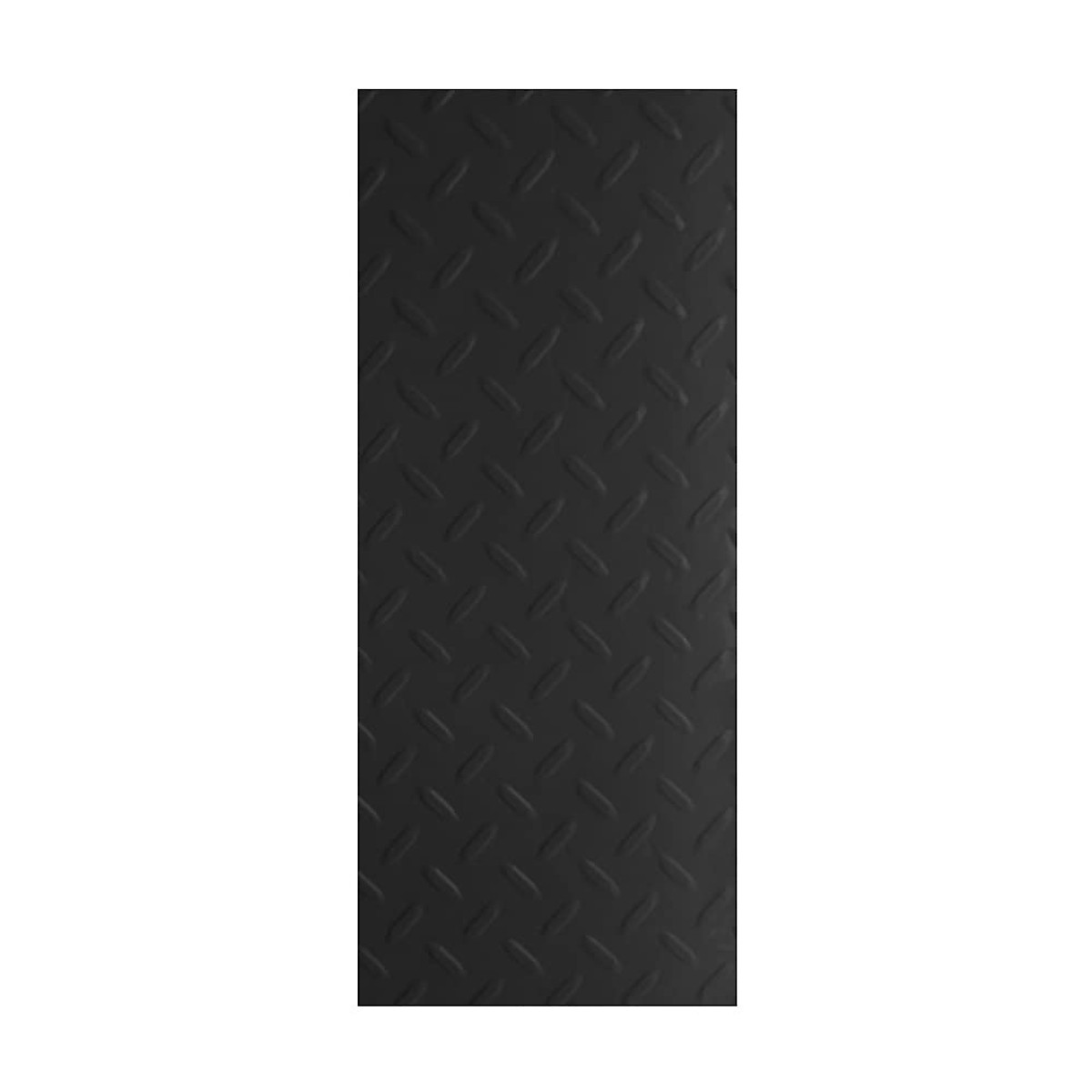 Resilia Premium Under The Sink Mat- Large Universal Size, Cut to Fit Cabinets, Shelf & Drawer Liners, Thick Plastic Diamond Plate Surface, 24 x 48 inches, Black
