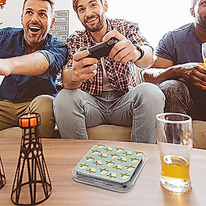 Acorns blue Game Card Case for Swítch Protective Portable Case Box with 12 Cartridge Slots