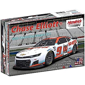 Salvinos JR Models HMC2022CEH 1/24 Scale 2022 Chase Elliott #9 Hooters Plastic Model Kit - Assembly Required…