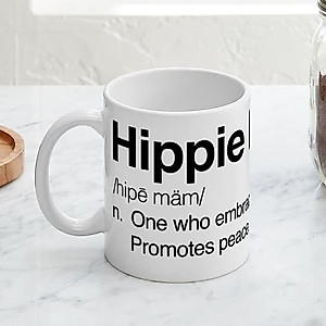 CafePress Hippie Mom Mug Ceramic Coffee Mug, Tea Cup 11 oz